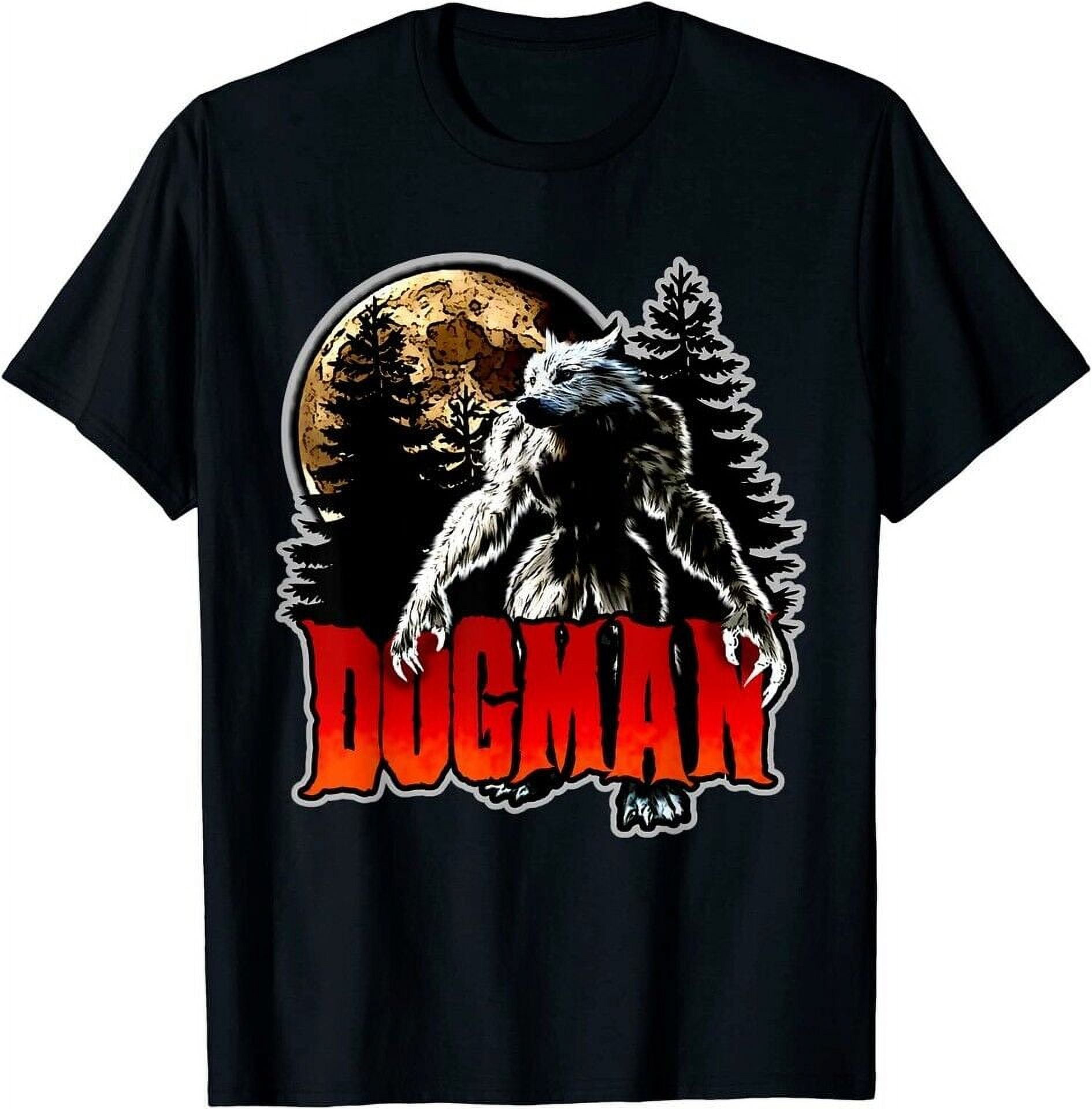 NEW LIMITED Dogman America's Werewolf Monster Cryptid T-Shirt - Walmart.com