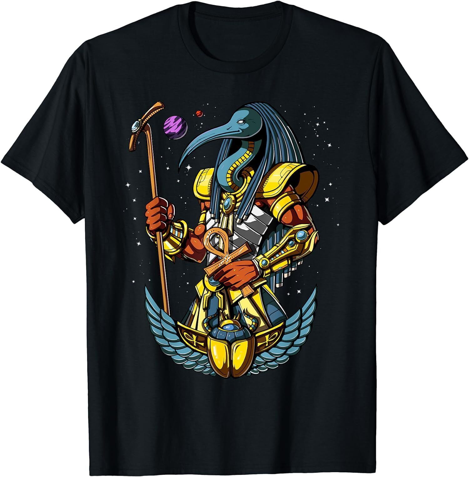 NEW LIMITED Egyptian God Thoth Ankh Scarab Ancient Egyptian Mythology T ...