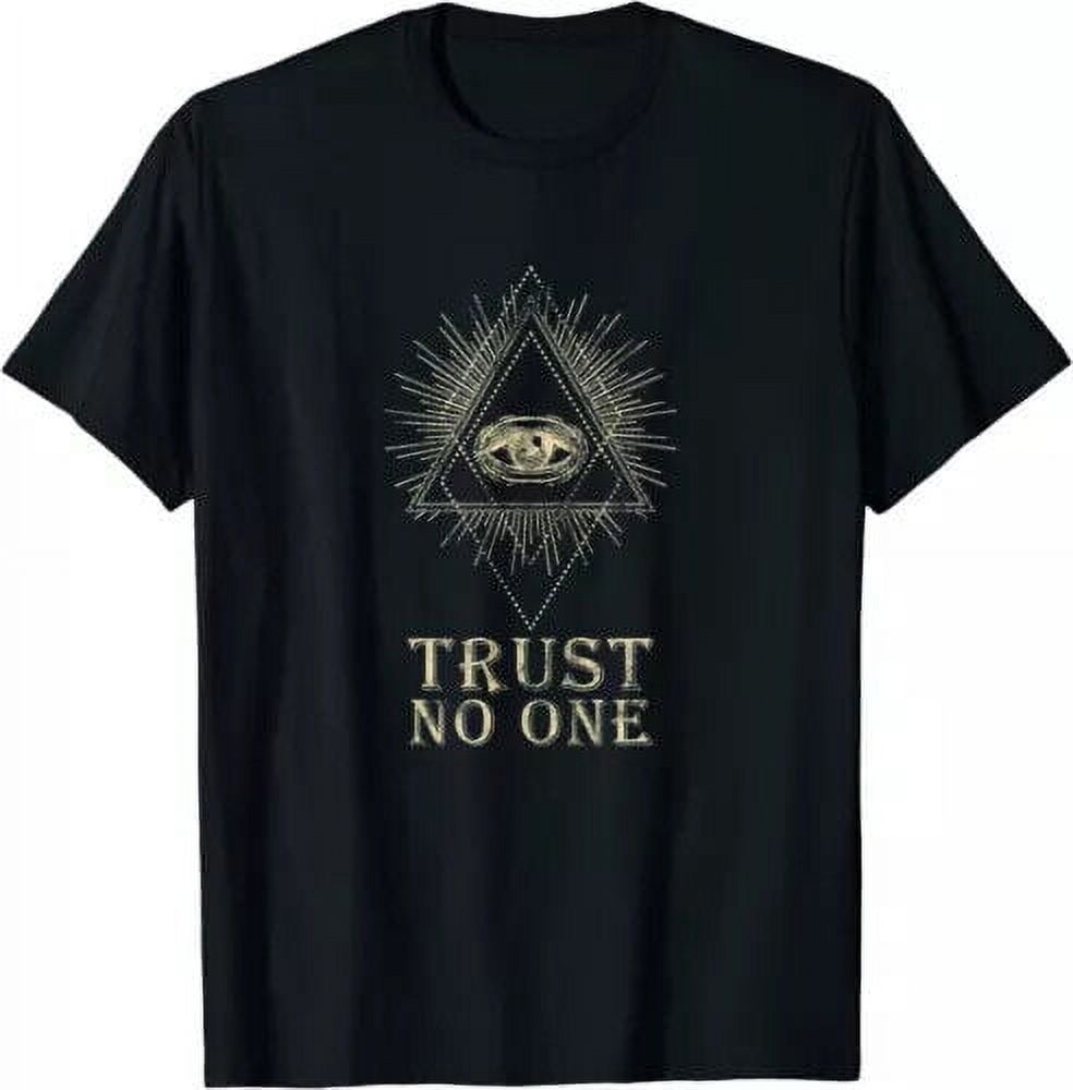 NEW LIMITED Eye Of Providence - All Seeing Eye Trust No One T-Shirt ...