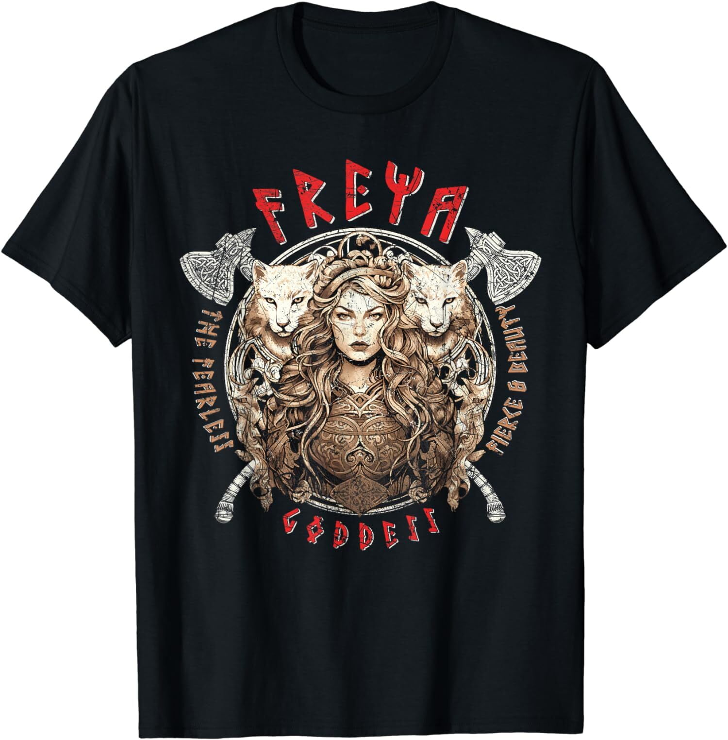 NEW LIMITED Freya Viking Goddess Freyja Norse Myth Runes Warrior ...