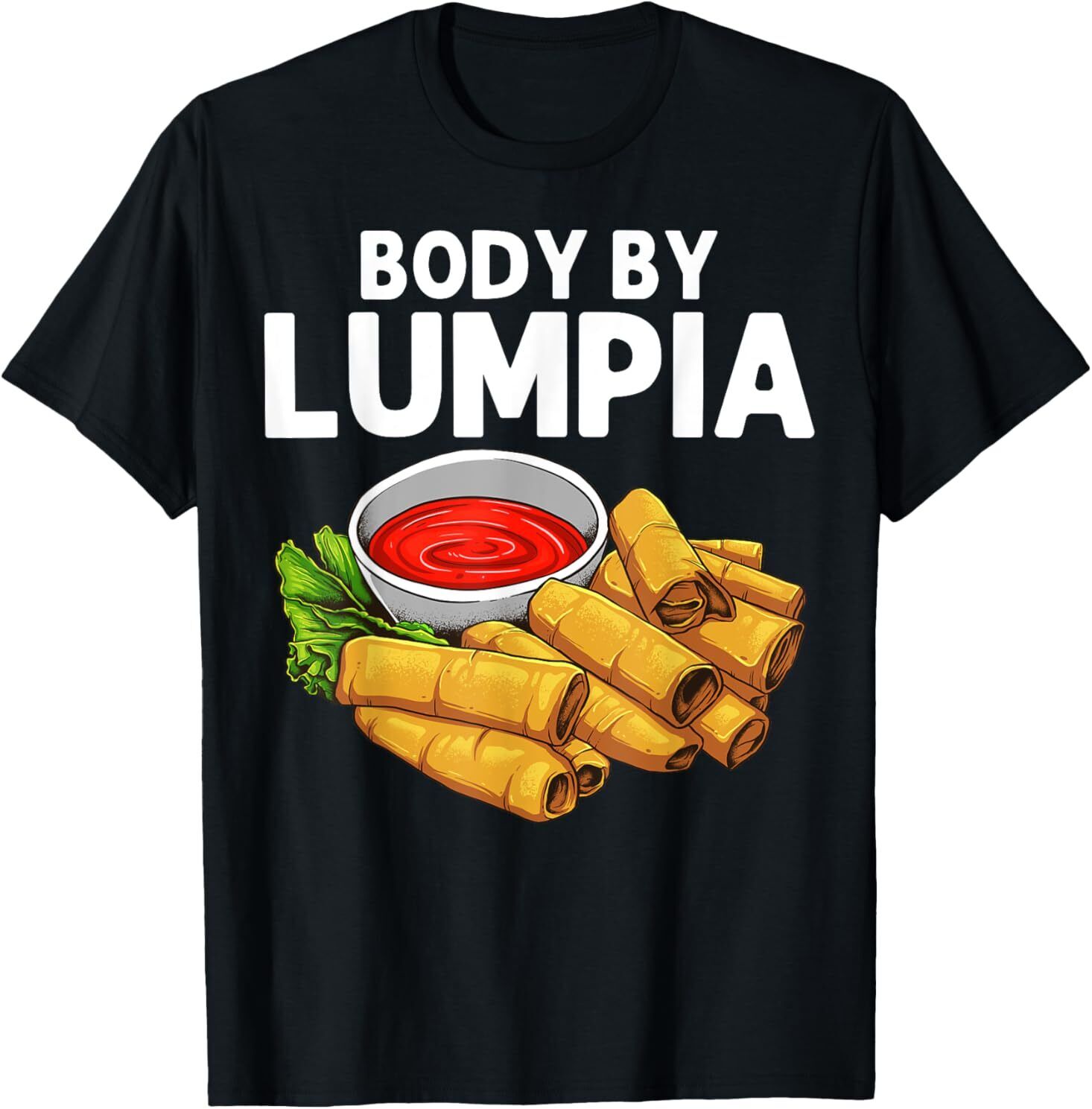 NEW LIMITED Funny Lumpia Gift For Men Women Pinoy Filipino Food T-Shirt S-5XL - Walmart.com