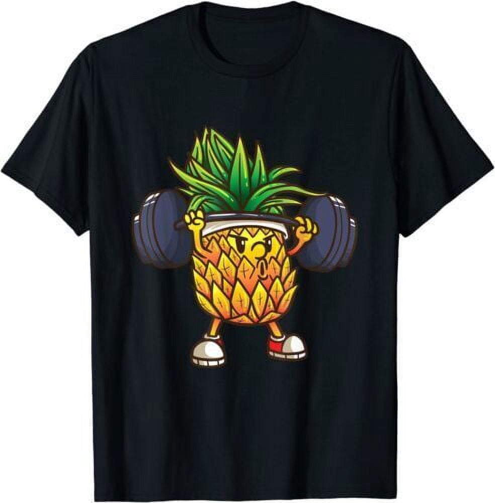 NEW LIMITED Funny Pineapple Powerlifting Weightlifting Gym Workout T ...