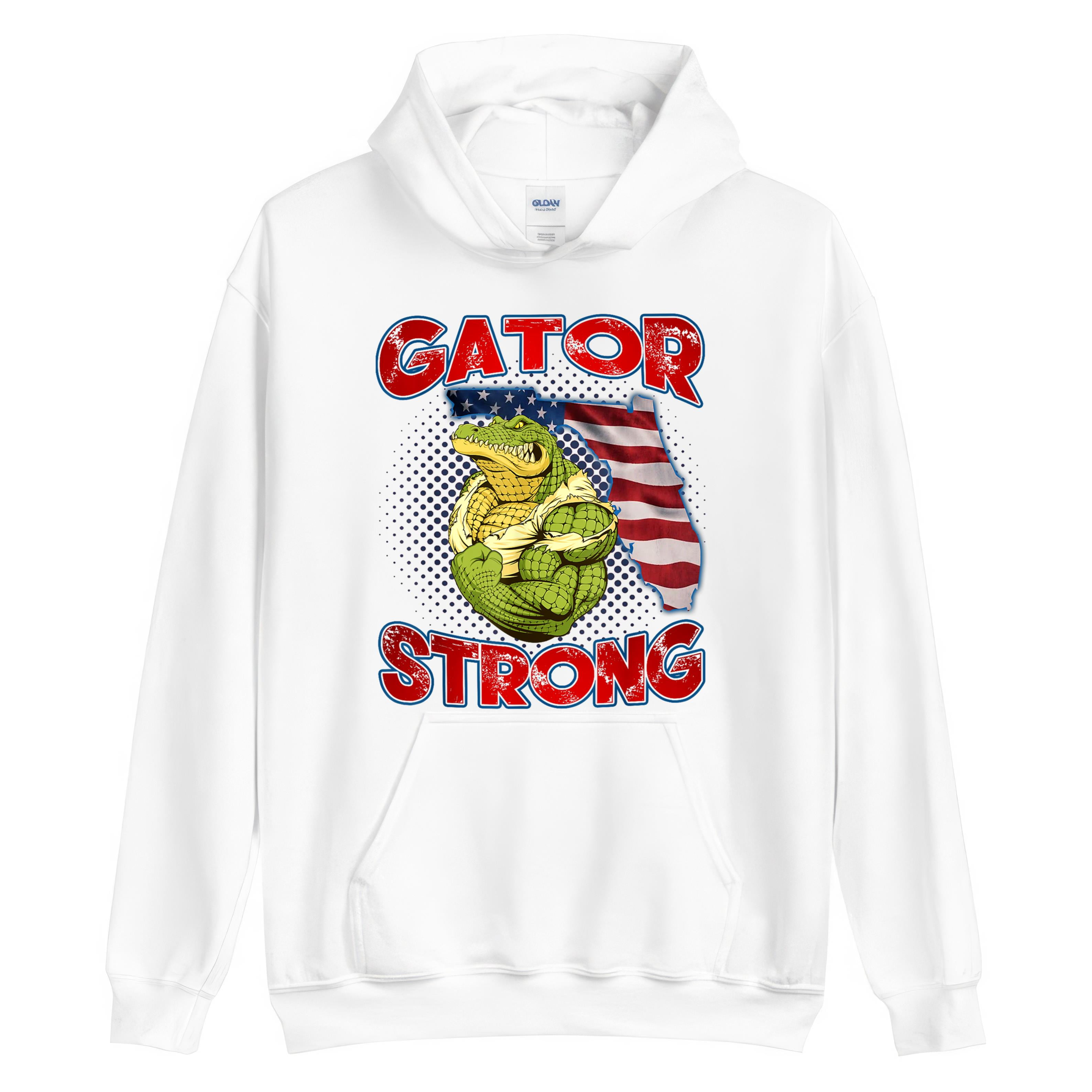 NEW LIMITED Gator Strong Florida State Gator American Flag Florida Map ...