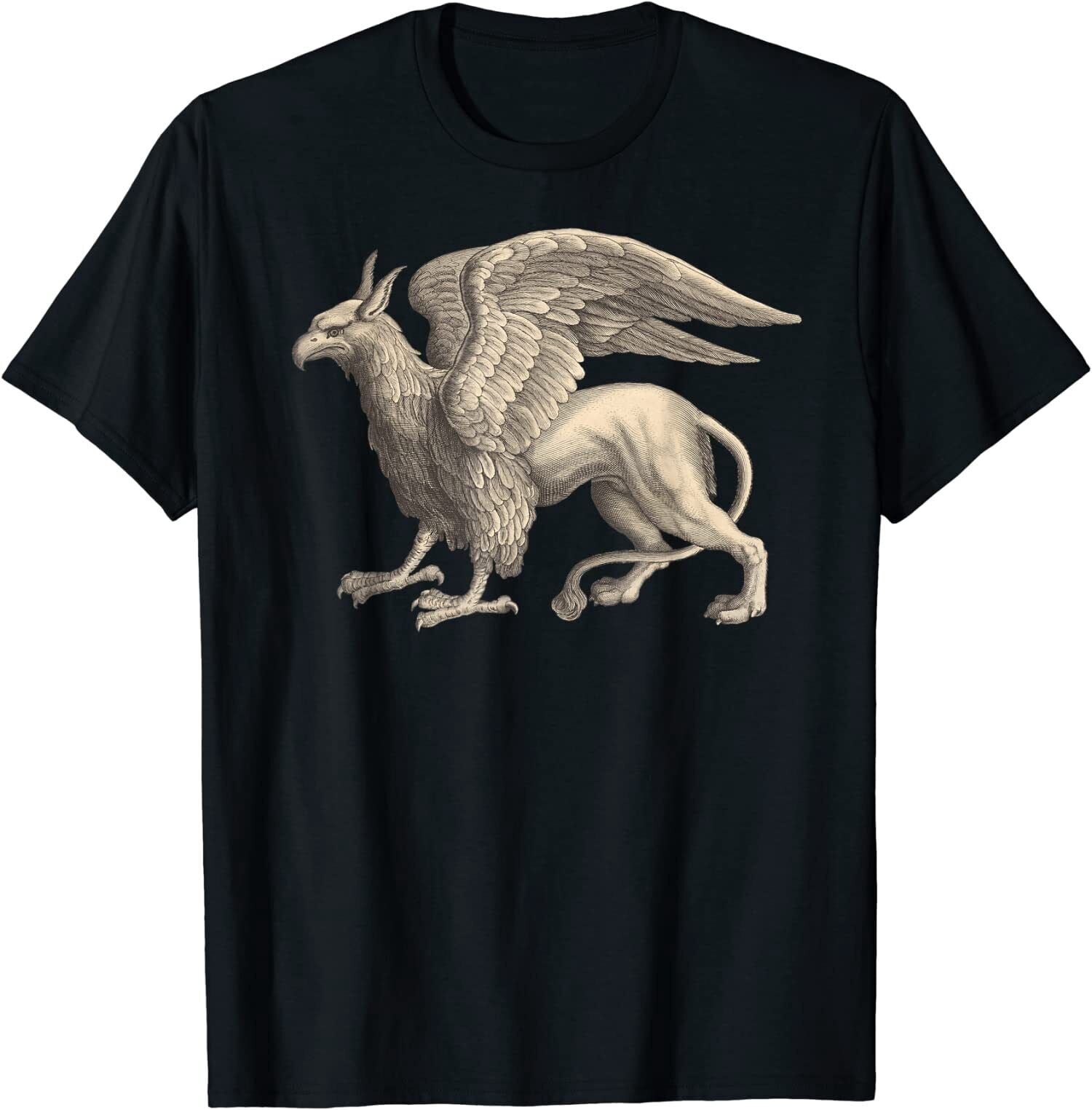 NEW LIMITED Griffin Eagle Lion Medieval Bird Mythical Creature T-Shirt ...