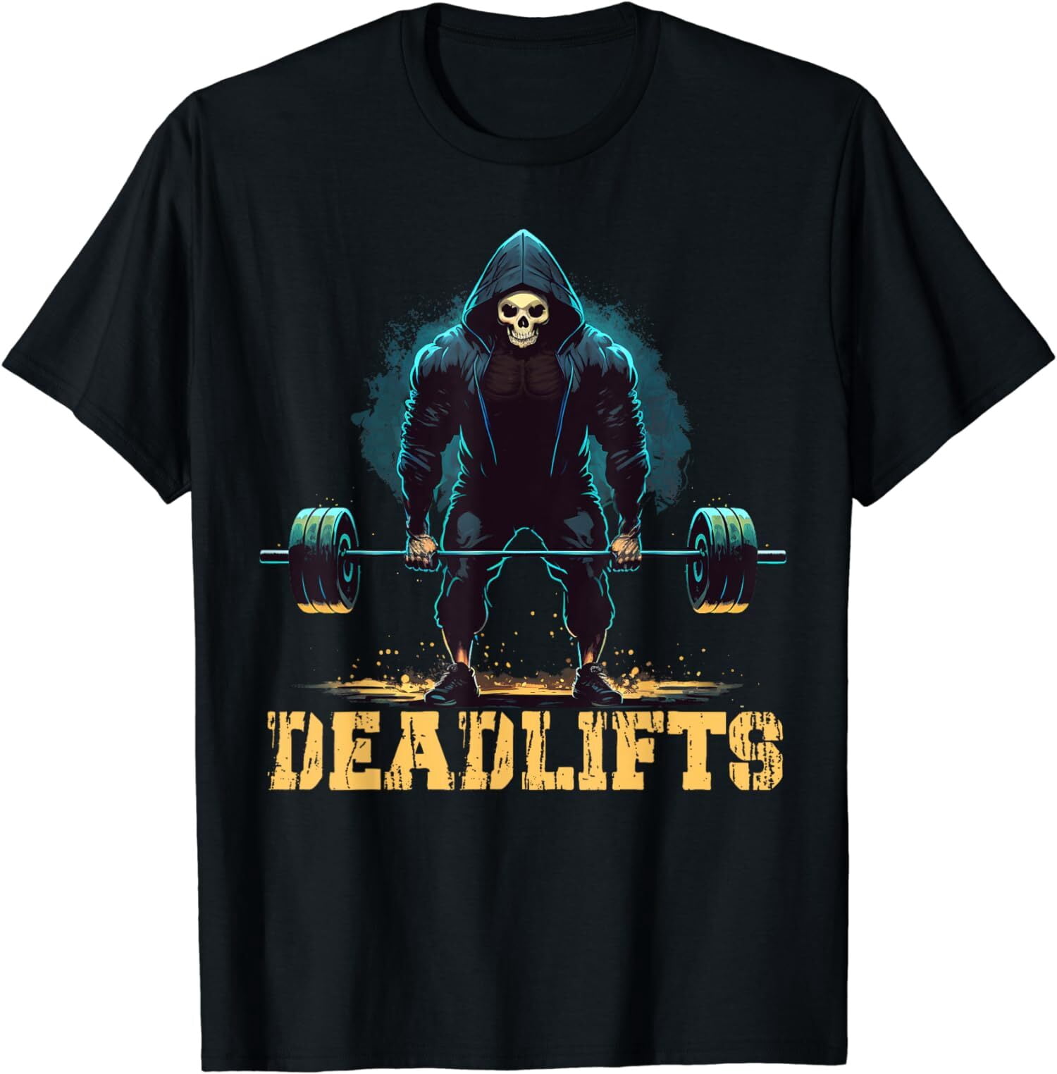 NEW LIMITED Grim Reaper Deadlifts Gym Leg Day Deadlifting Weights T ...