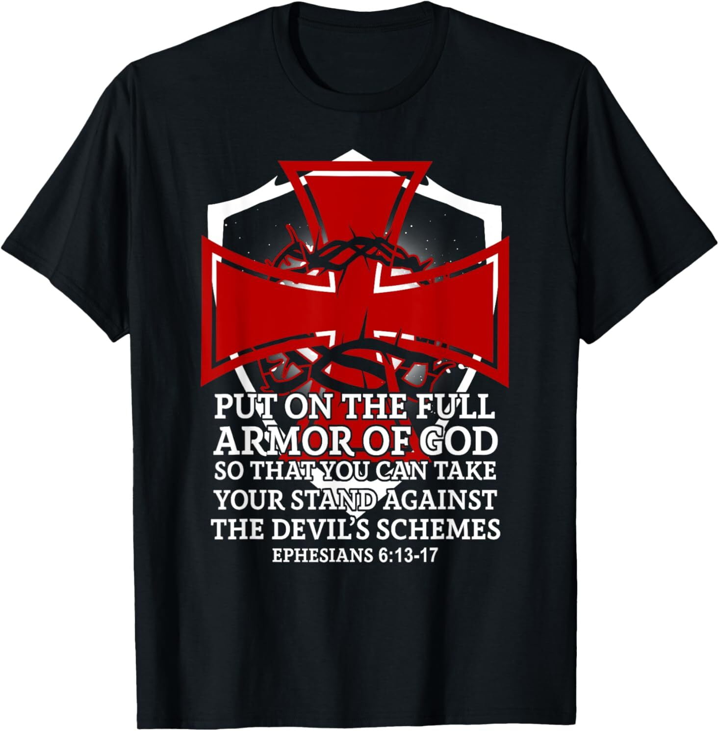 NEW LIMITED Knight Templar Christian Warrior Full Armor Of God Tee T-Shirt S-3XL - Walmart.com