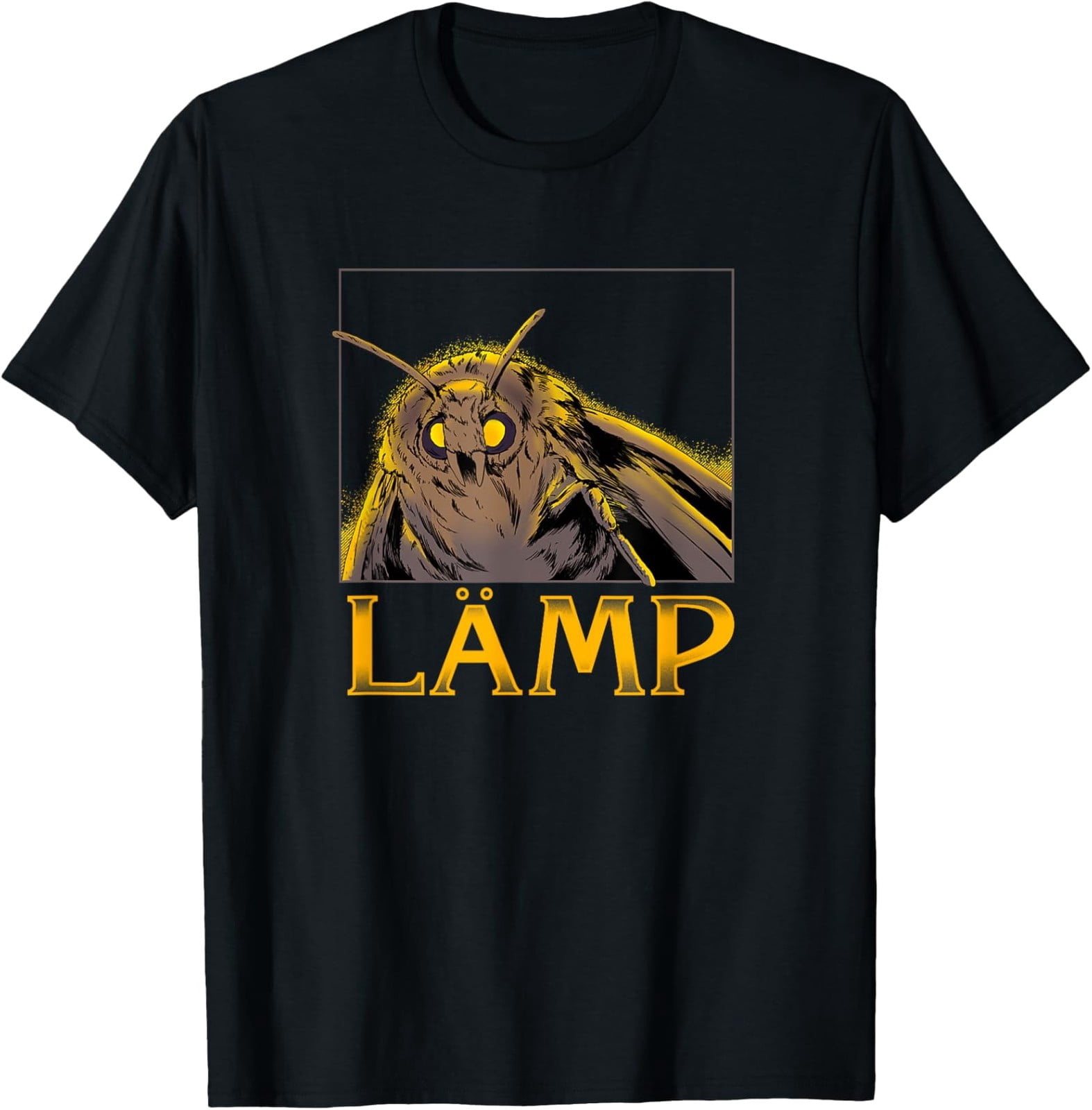 NEW LIMITED Lamp Moth Meme Lamp T-Shirt - Walmart.com