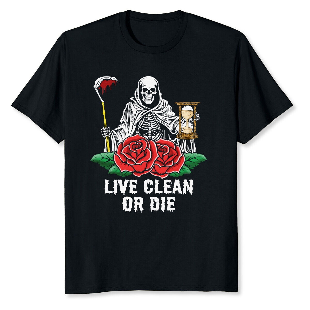 NEW LIMITED Live Clean Or Die Recovery AA NA Sober Narcotics Anonymous ...