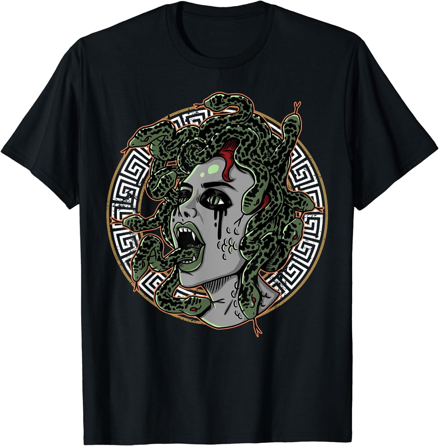 NEW LIMITED Medusa Greek Mythology Snakes Great Gift Idea T-Shirt S-3XL ...