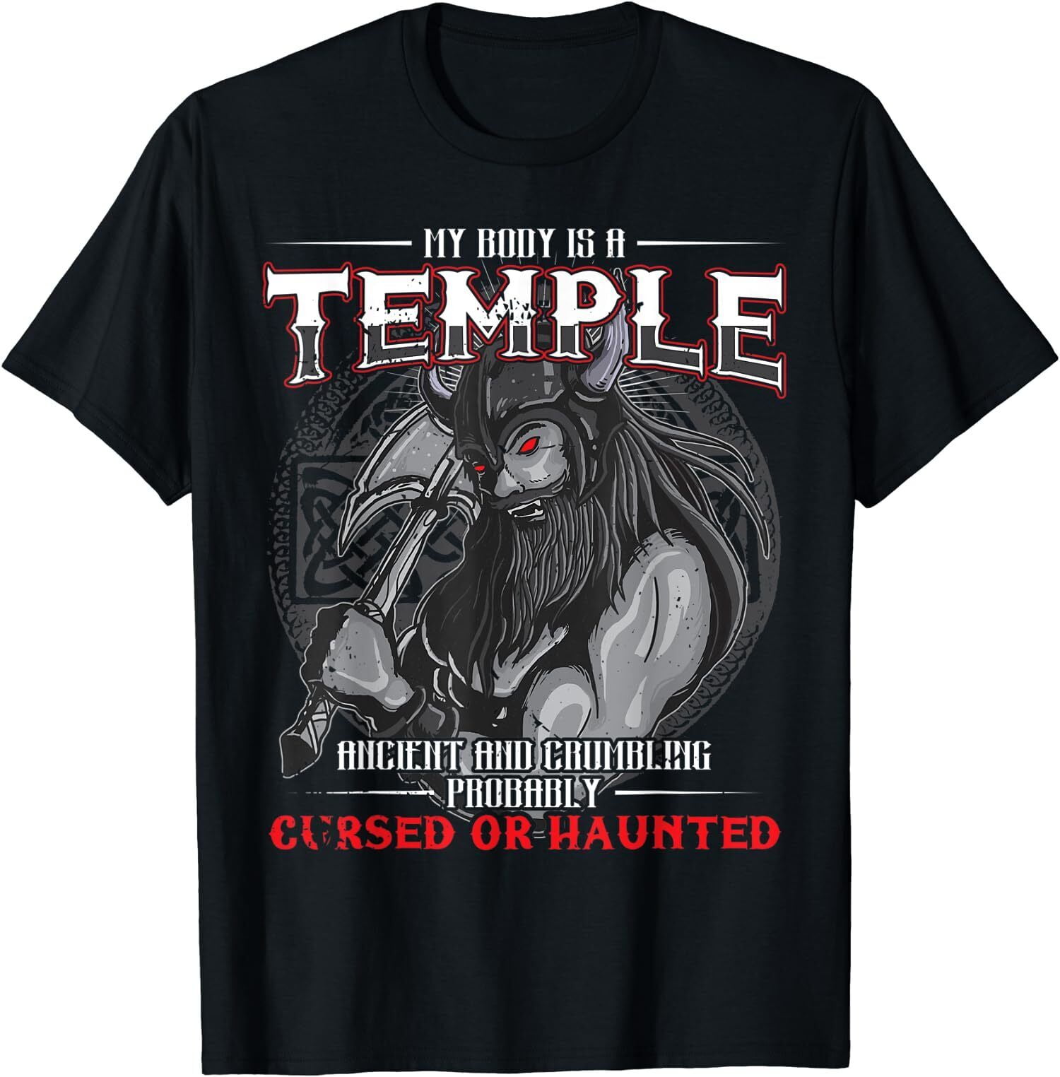 NEW LIMITED My Body Is A Temple Ancient And Crumbling Probably Cursed T ...