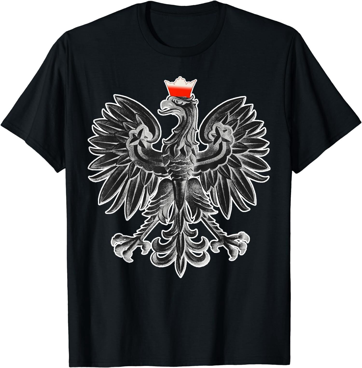 NEW LIMITED National Eagle Emblem Of Poland Coat Of Arms Poland T-Shirt ...
