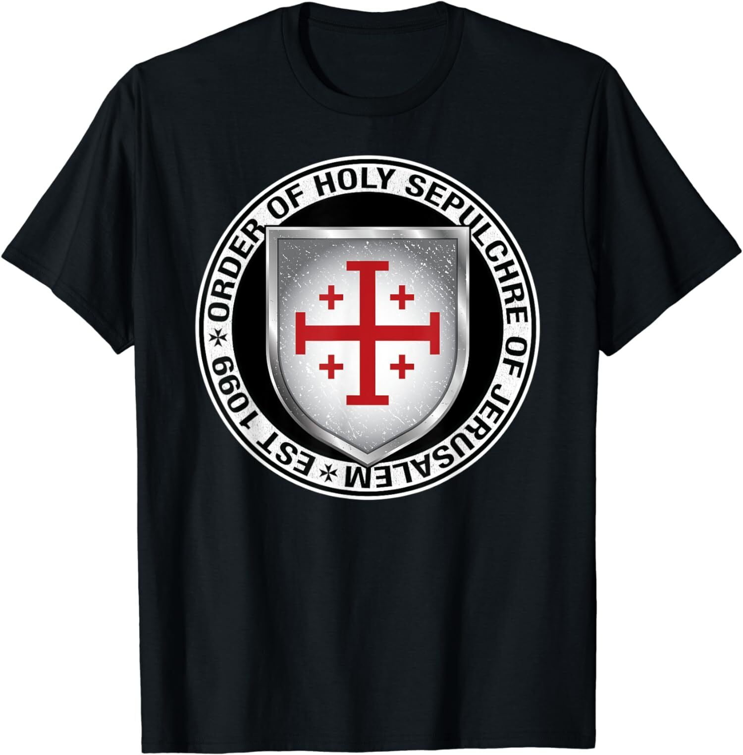 NEW LIMITED Order Of The Holy Sepulchre Of Jerusalem Shield T-Shirt ...