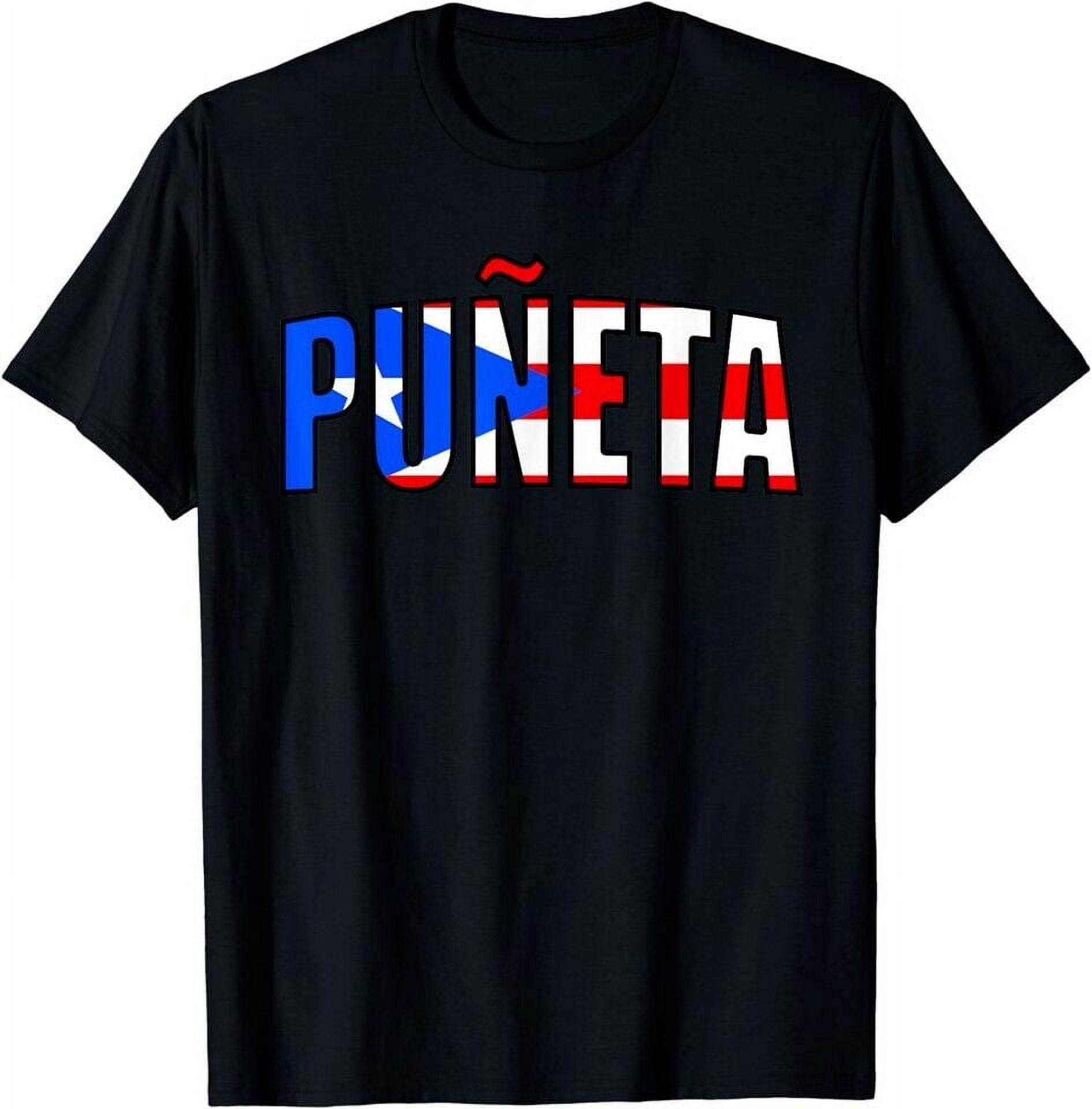NEW LIMITED Puñeta Puerto Rico Funny Puneta Slang Heritage T-Shirt ...