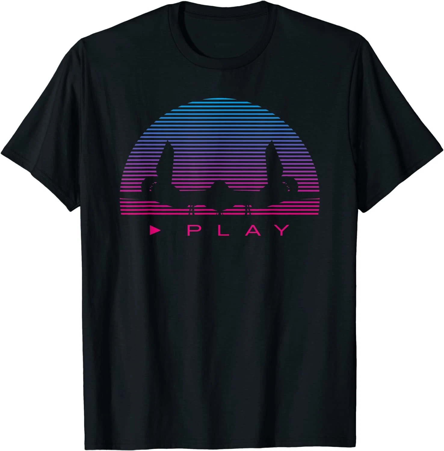 NEW LIMITED Synthwave Airplane Retro 80s Synthesizer Retrowave Tee T ...