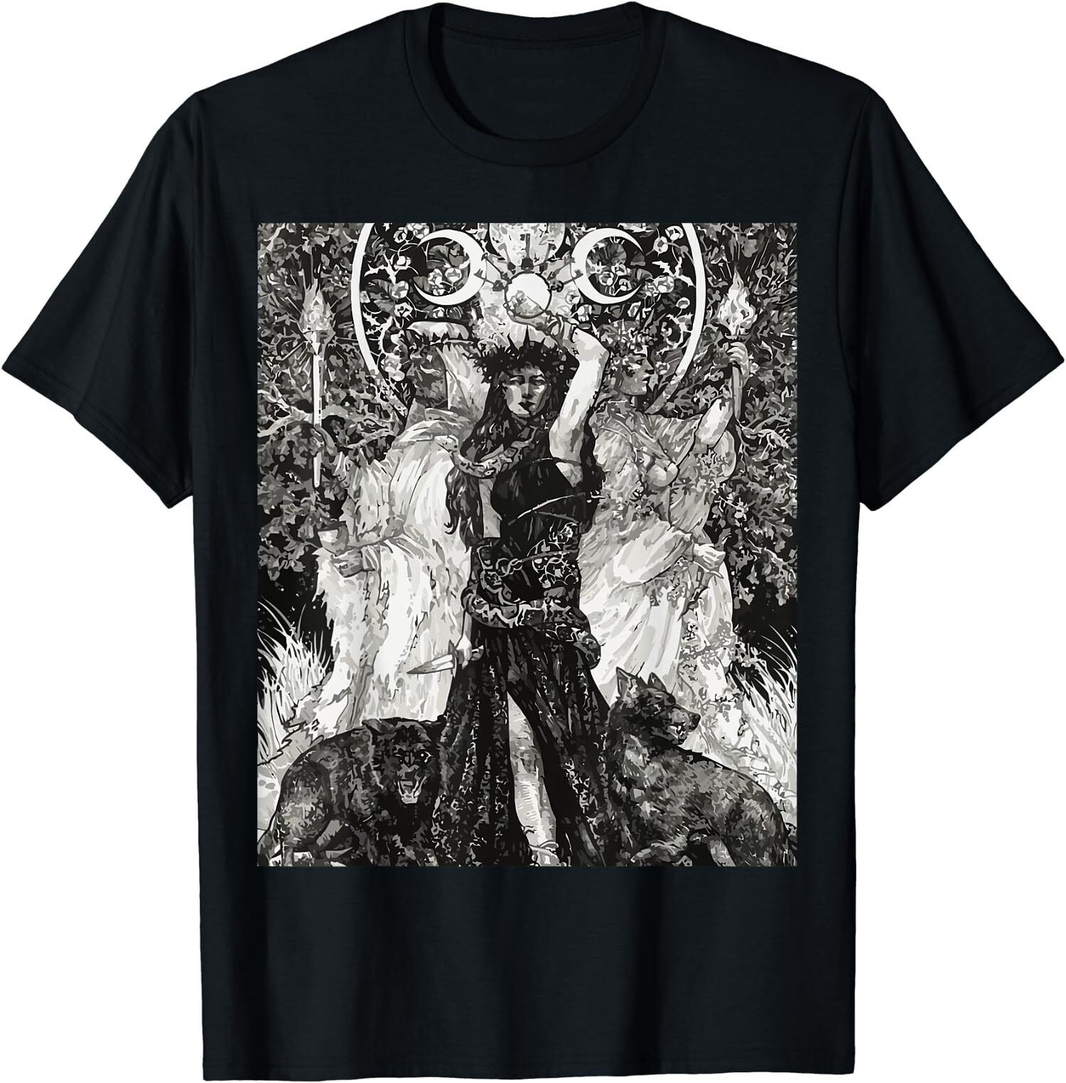 NEW LIMITED The Goddess Hecate Tarots Card Triple Wiccan Pagan Moon ...