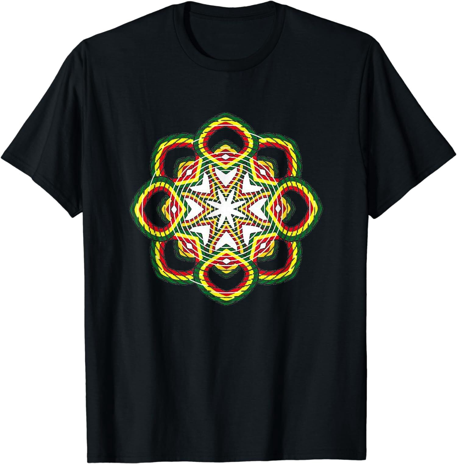 NEW LIMITED Traditional Ethiopian Art Habesha Symbol T-Shirt - Walmart.com