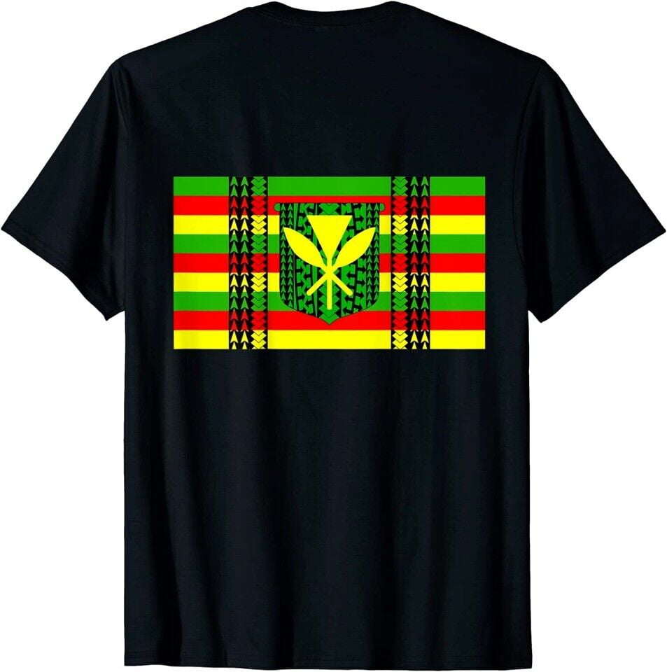 NEW LIMITED Tribal Kanaka Maoli Hawaiian Flag T-Shirt - Walmart.com