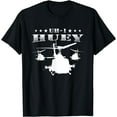 NEW LIMITED Uh-1 Huey Helicopter Pilot Huey Crew Chief Best T-Shirt S ...