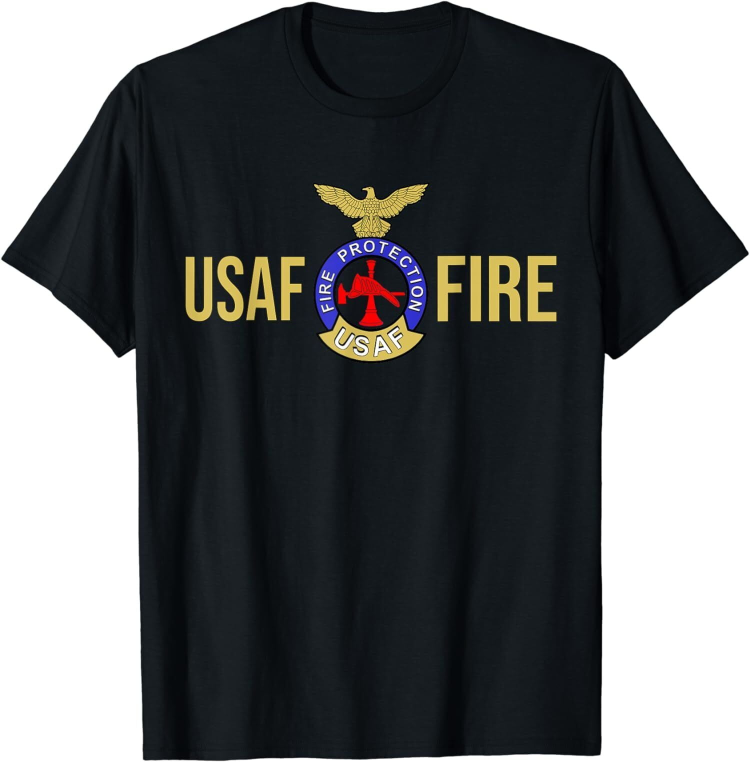 NEW LIMITED Usaf Fire Usaf Fire Protection US Air Force Rescue T-Shirt ...