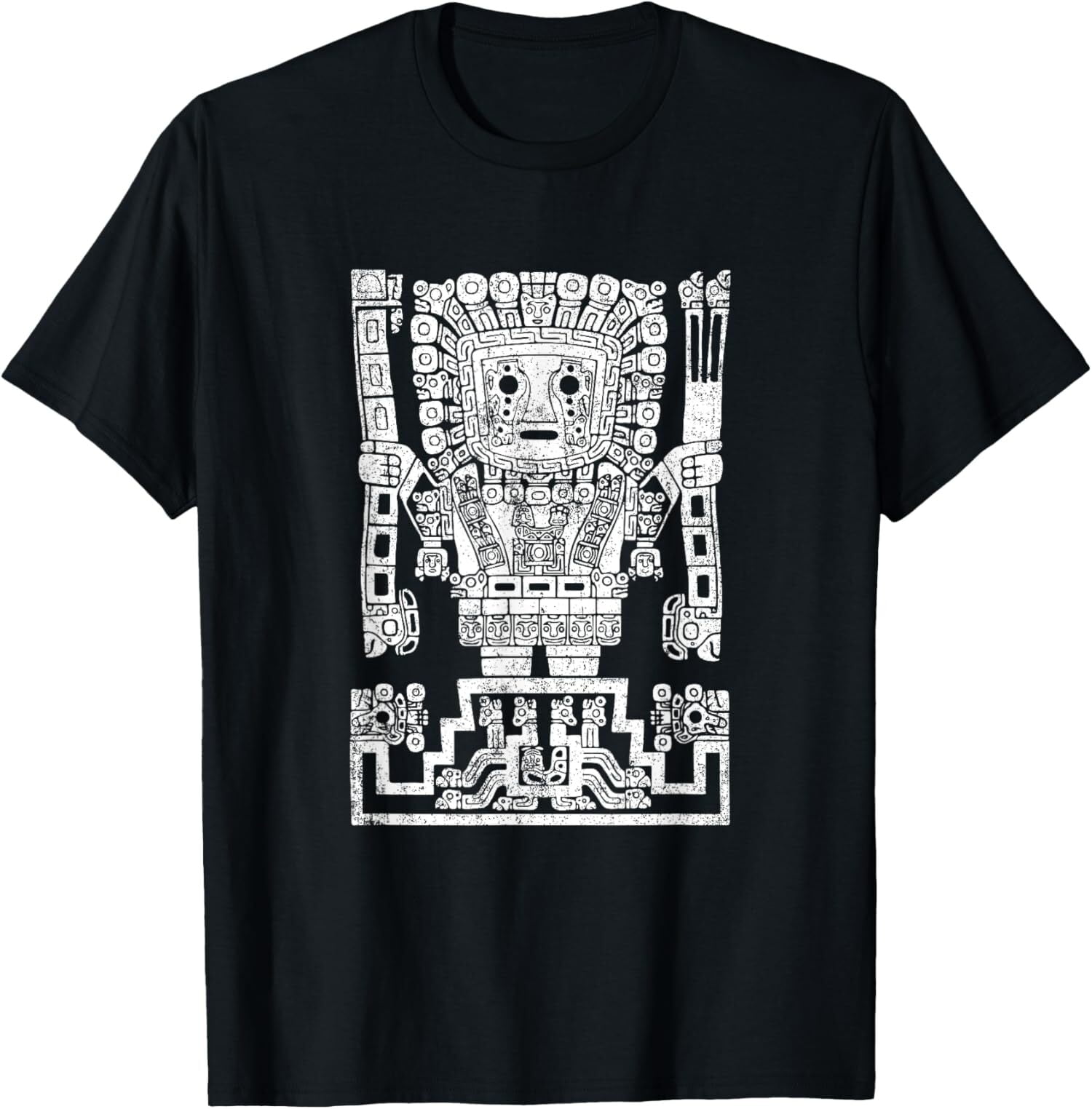 NEW LIMITED Viracocha Writing Ancient Symbols Incan Andes Peru T-Shirt ...