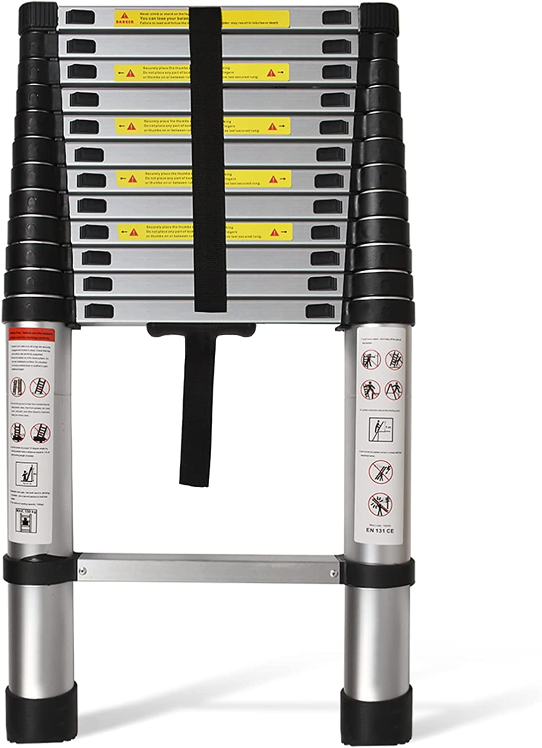 NEW Ladder Step Extension Telescoping Lightweight Portable Folding ...