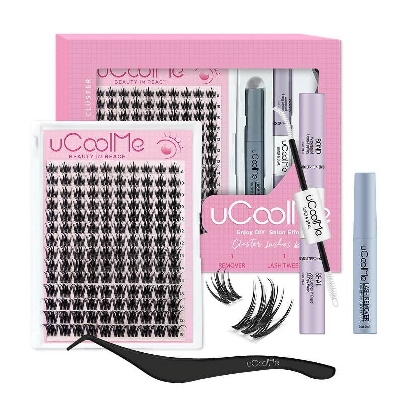 NEW Lashes Fairy Lashes Cluster C Curl 140 Pcs Individual Lash Clusters ...