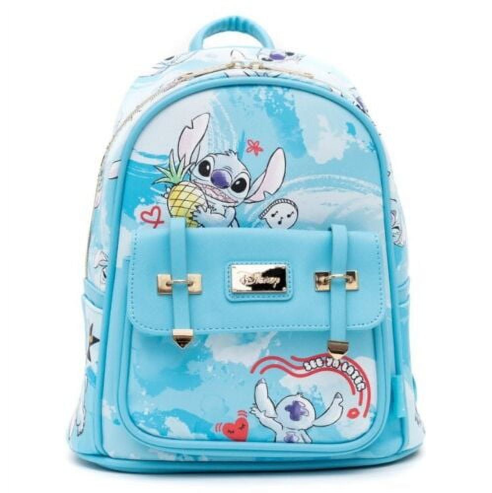 NEW Lilo & Stitch Stitch - Wondapop 11 Inch Vegan Leather Mini Backpack ...