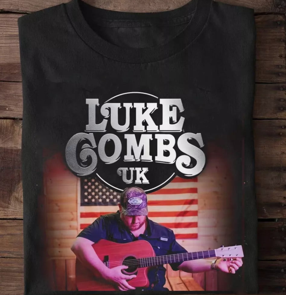 NEW Luke Combs LUKE COMBS 2024 World All Size Shirt - Walmart.com