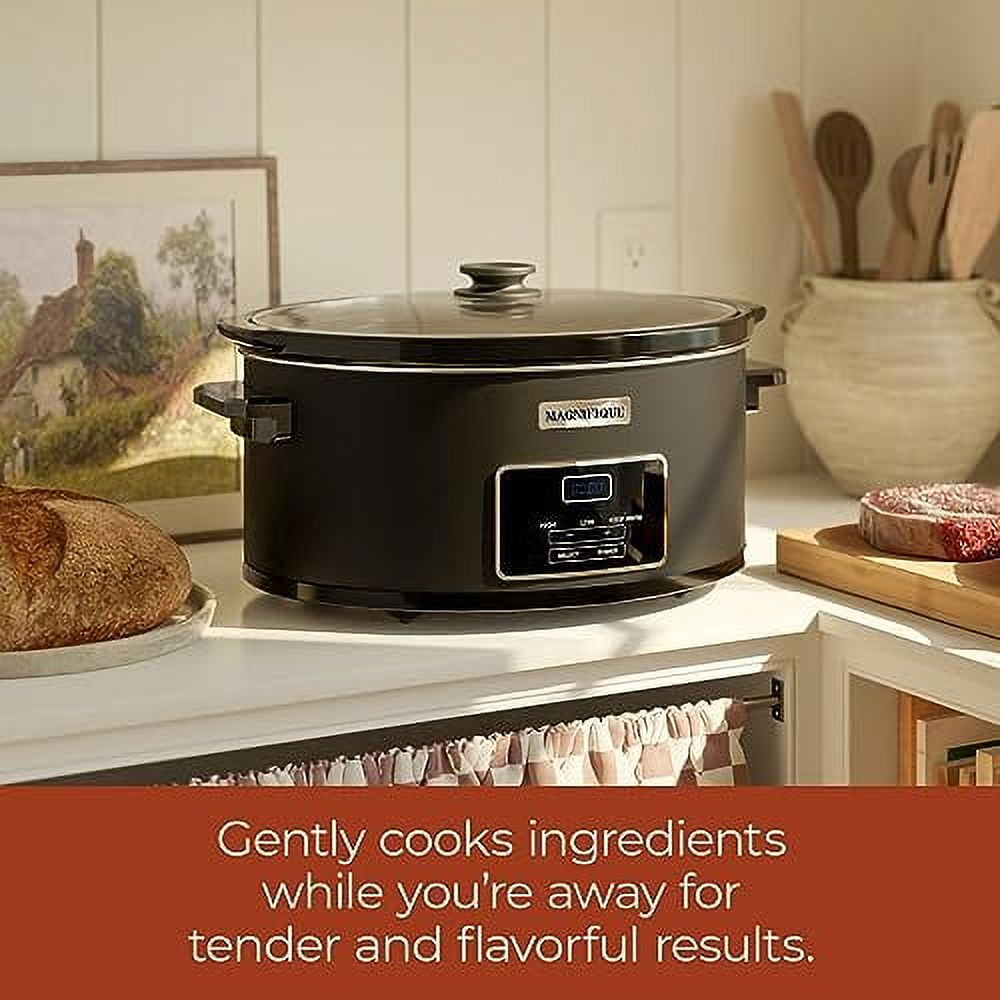 [NEW] MAGNIFIQUE Oval Manual Slow Cooker with Keep Warm Setting ...