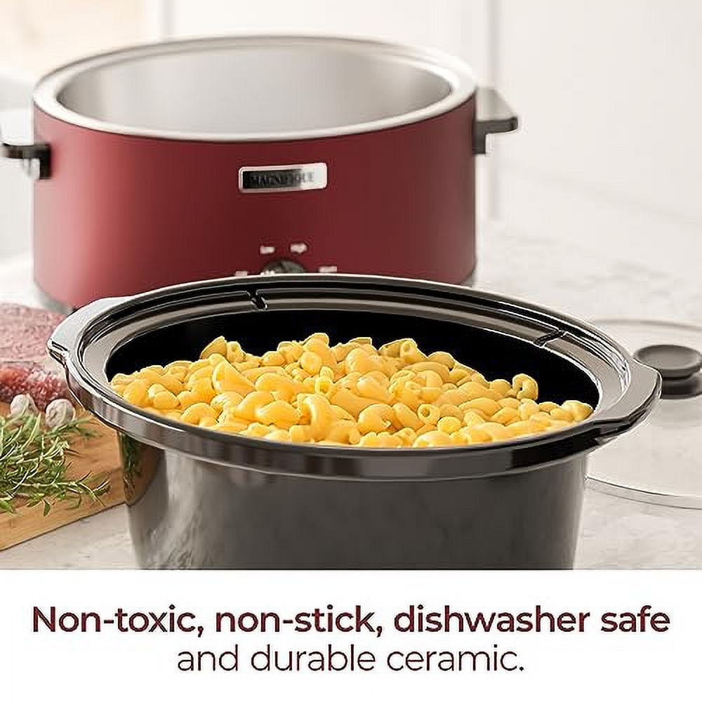 [NEW] MAGNIFIQUE Oval Manual Slow Cooker with Keep Warm Setting ...