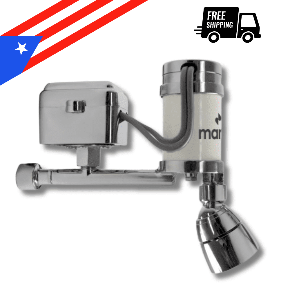 NEW MAREY HOME COMPACT TANKLESS SHOWER WATER HEATER MINI MAREY 110V 2 ...