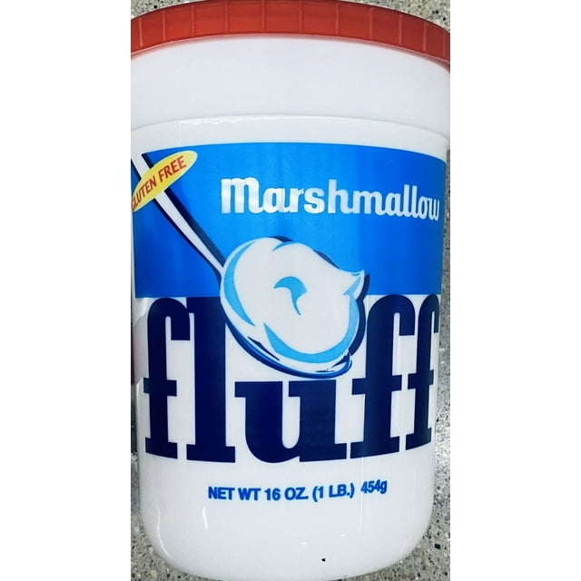 NEW Marshmallow Fluff spread Gluten Free Fat Free 16 oz Tub - FREE SHIP ...
