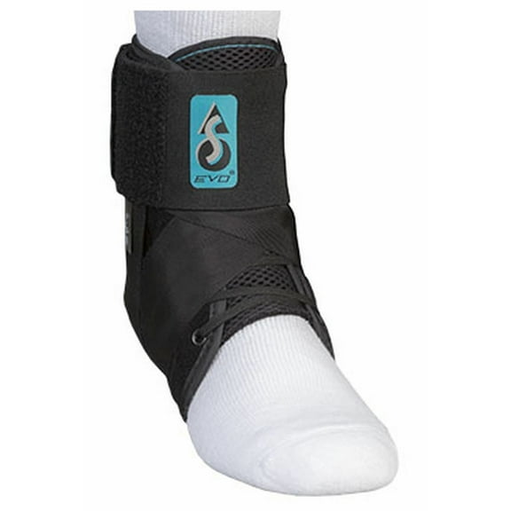 Med Spec ASO Ankle Stabilizer Orthosis, Black, Large - Walmart.com