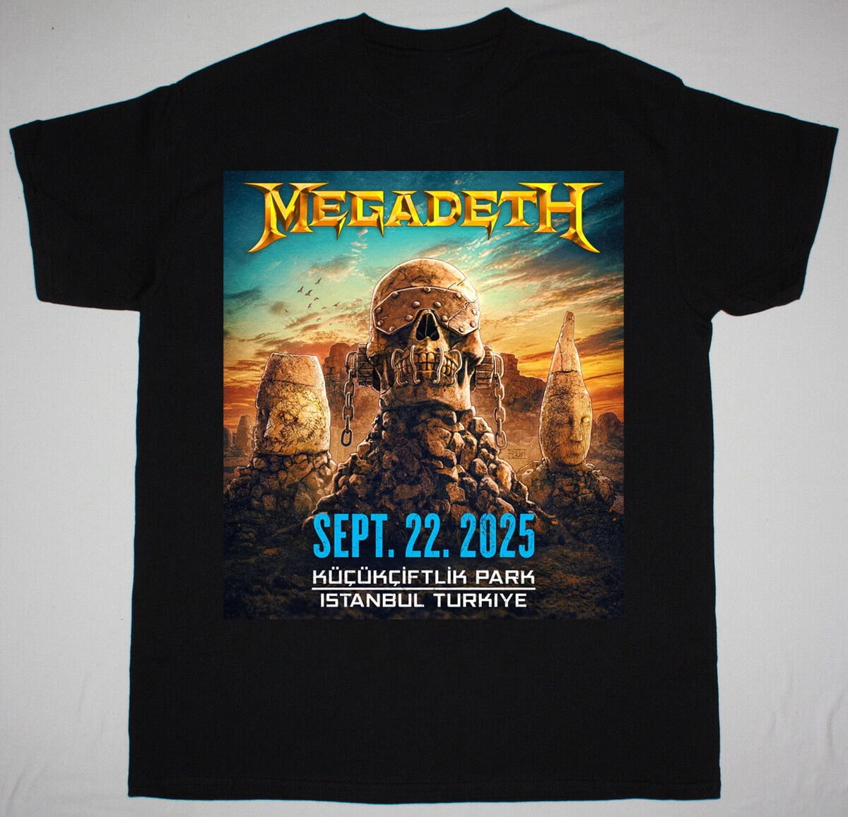 NEW Megadeth Band 2025 Short Sleeve Cotton Gift Fan Black All Size Shirt KK63 - Walmart.com