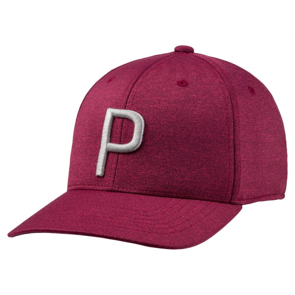 NEW Men's Puma P 110 Snapback Golf Hat Cap Adjustable OSFM Pomegranate - Walmart.com