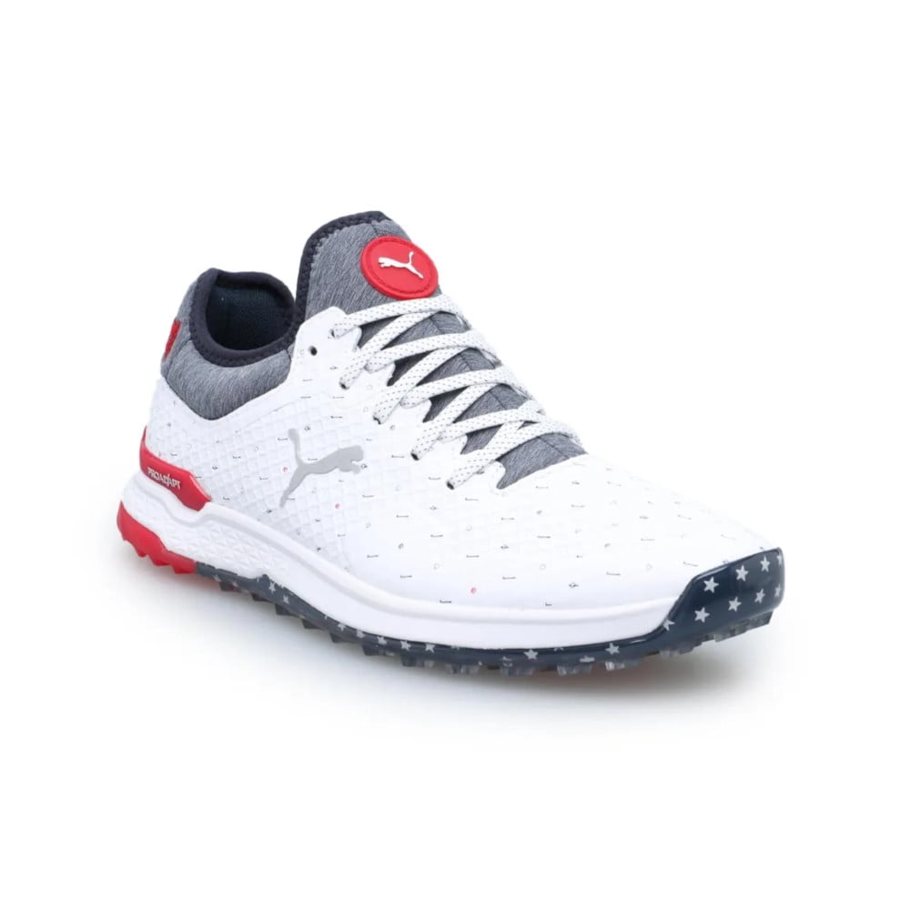NEW Mens Puma LE ProAdapt Alphacat Love H8 Golf Shoes White/Ski Patrol ...