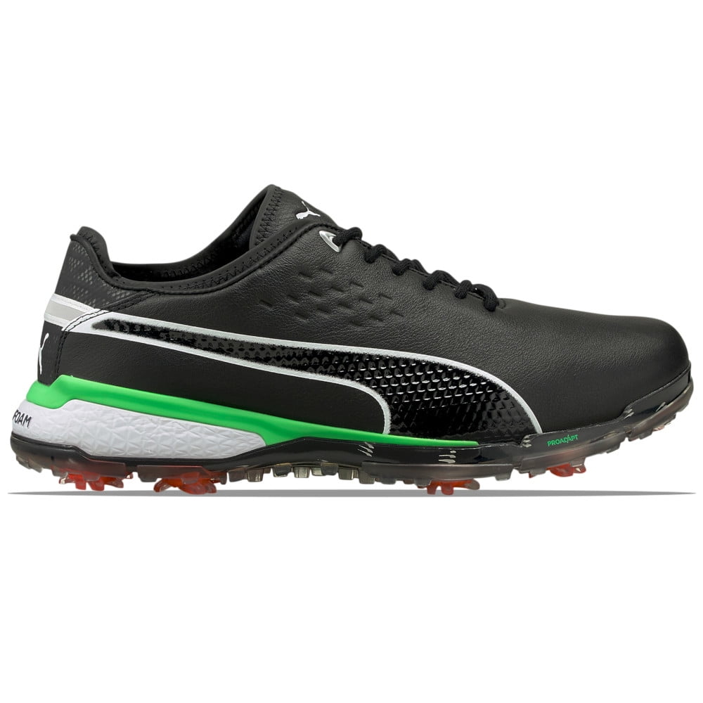 NEW Mens Puma PROADAPT Delta X LE Golf Shoes Puma Black / Irish Green ...