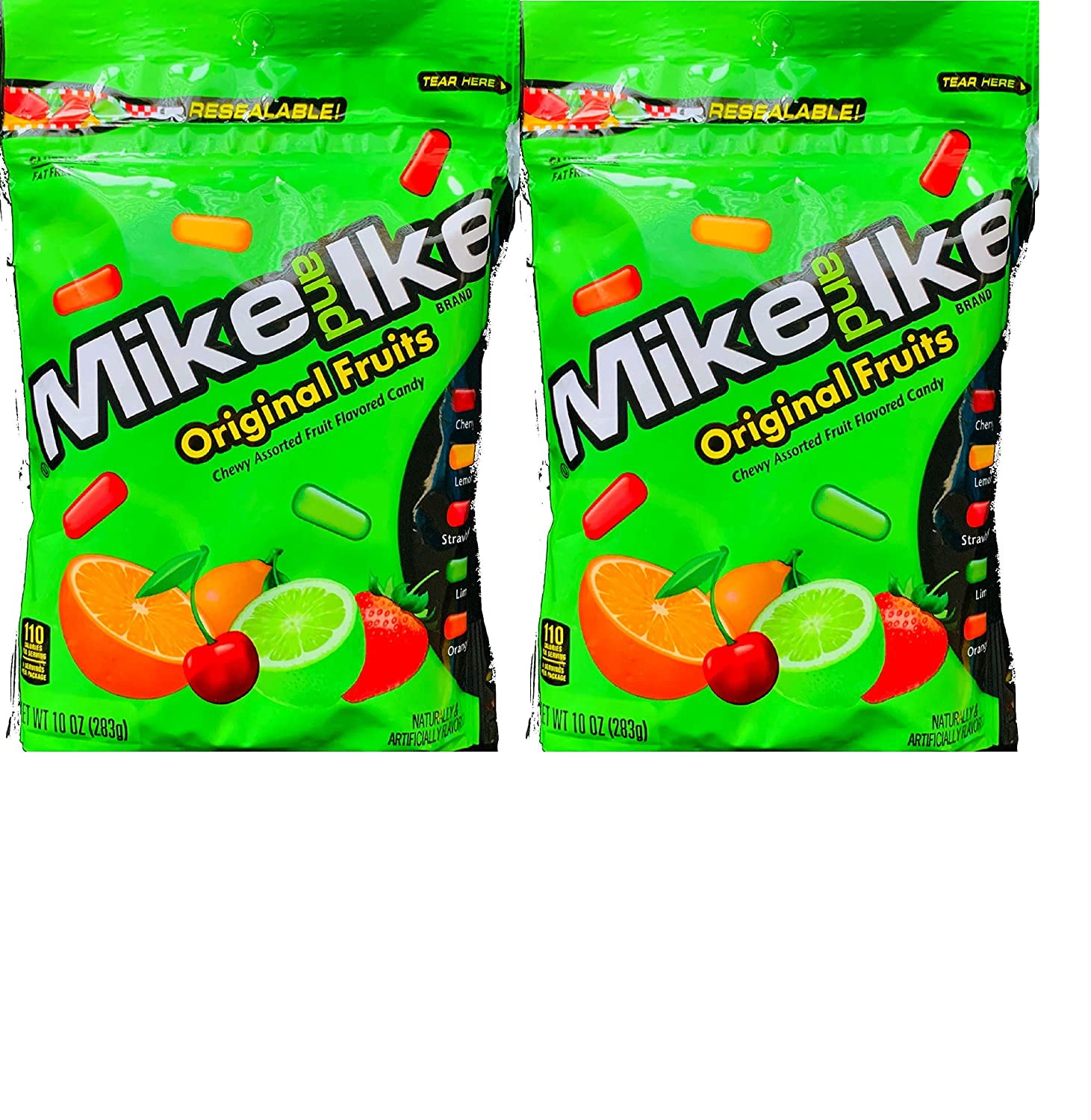 NEW Mike And Ike Original Fruits & 10 Flavor Mix- 10 oz. Bags Full Of ...