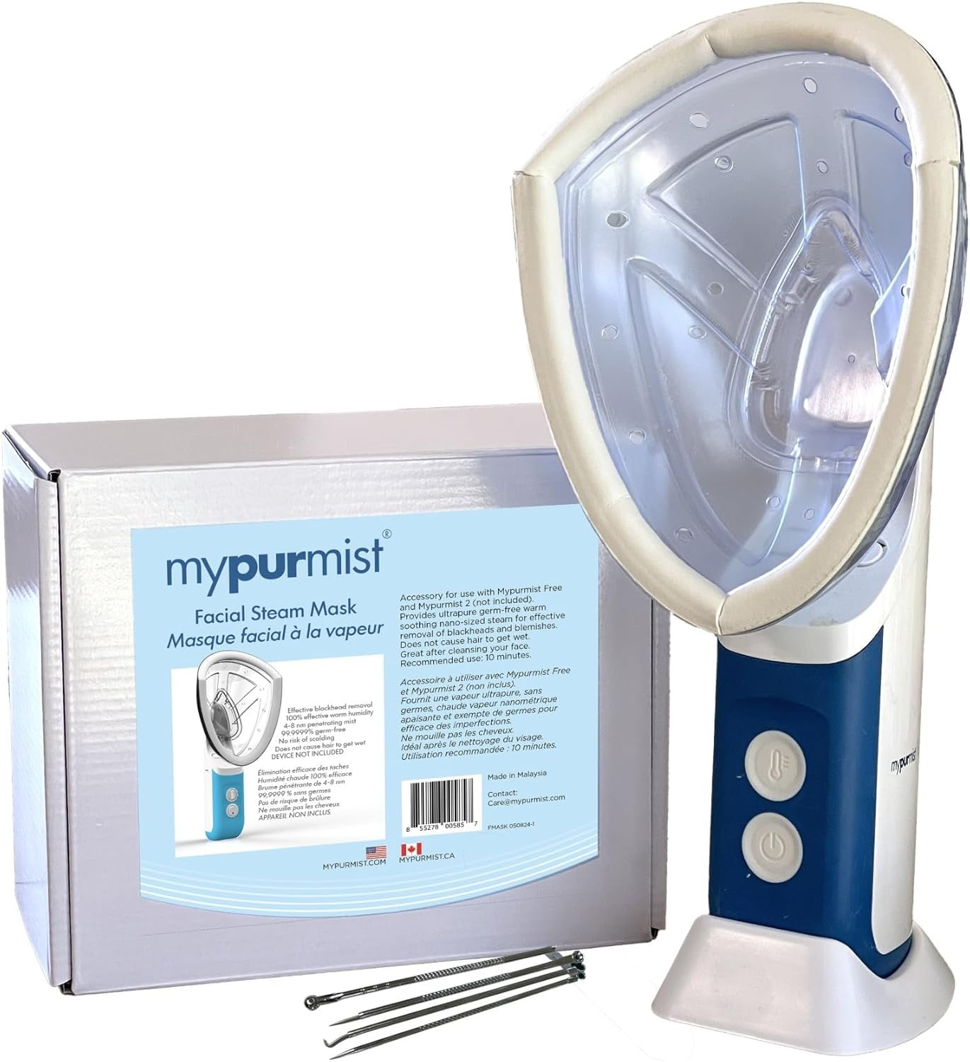 NEW! Mypurmist Free Cordless Ultrapure Facial Steamer and Personal ...