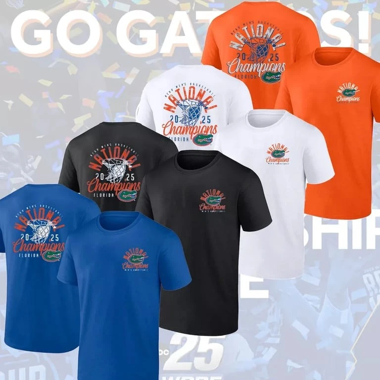 NEW NEW !! Florida 2025 Gators Men's Basketball National Champions ...