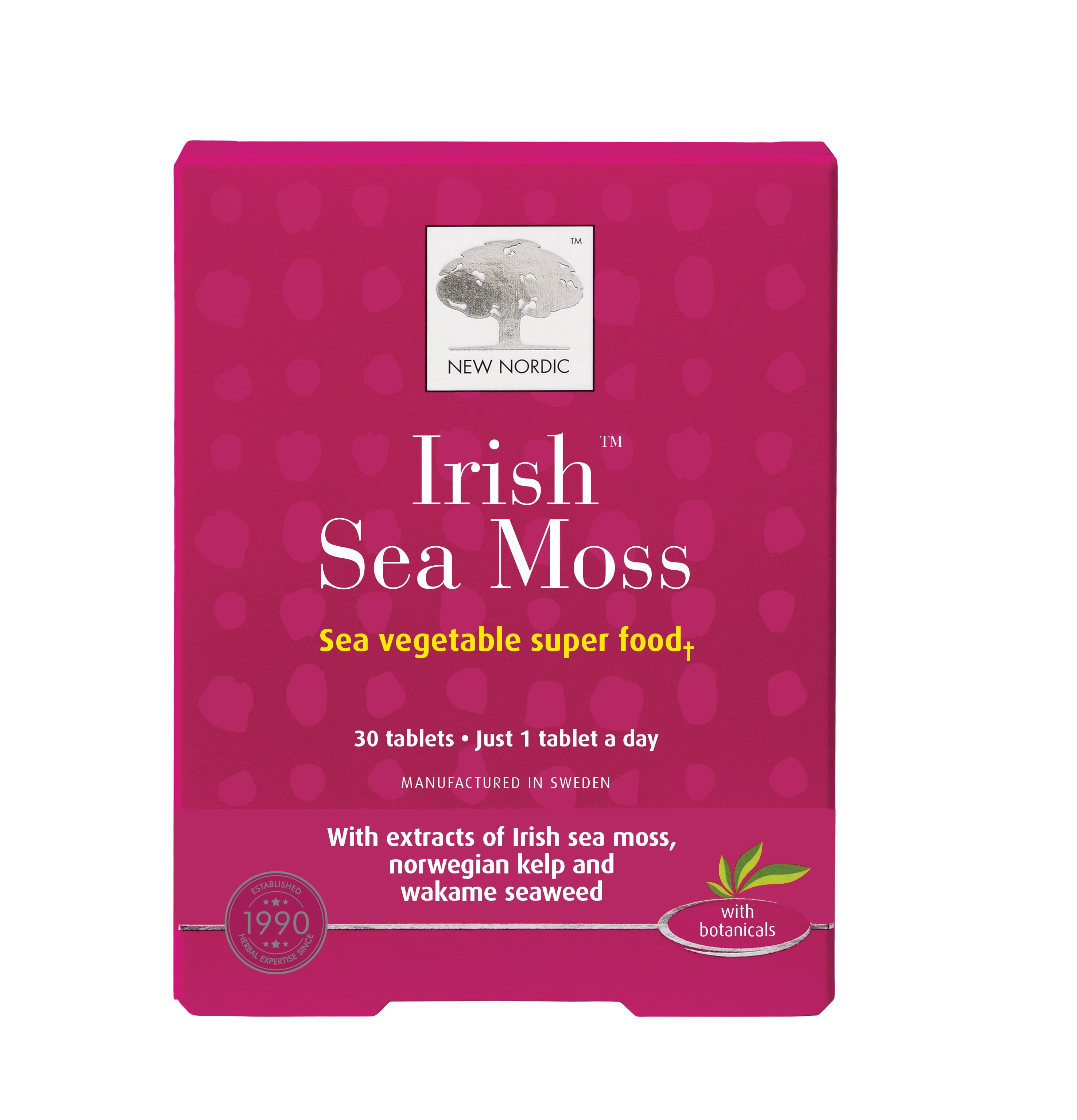 NEW NORDIC Irish Sea Moss Extract | Powerful Tri-Algae Complex with ...