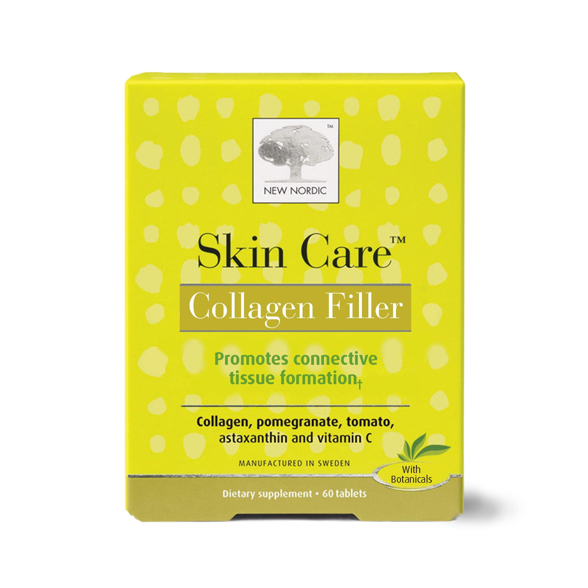 NEW NORDIC Skin Care | Collagen Filler Tablets | Marine Collagen with ...