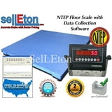 NEW NTEP Legal 60" x 60" Floor scale pallet 5000 x 1 lb with Data ...