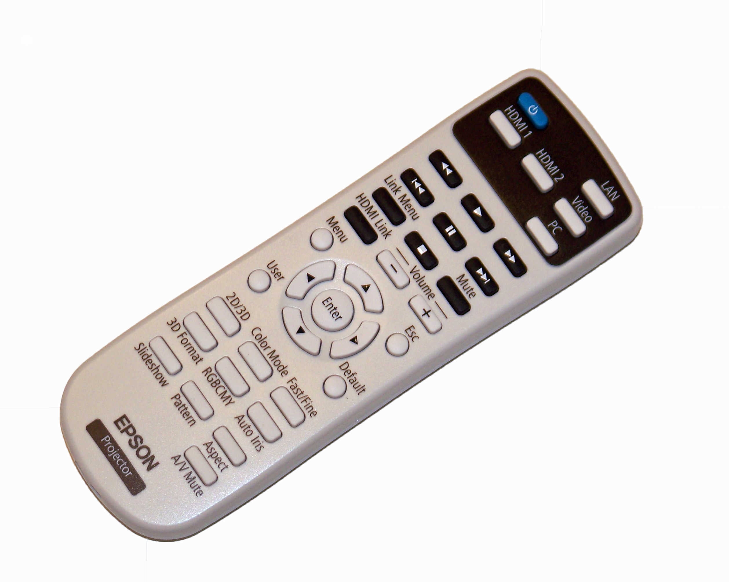 NEW OEM Epson Remote Control Supplied With H561A, H562A, H707C ...