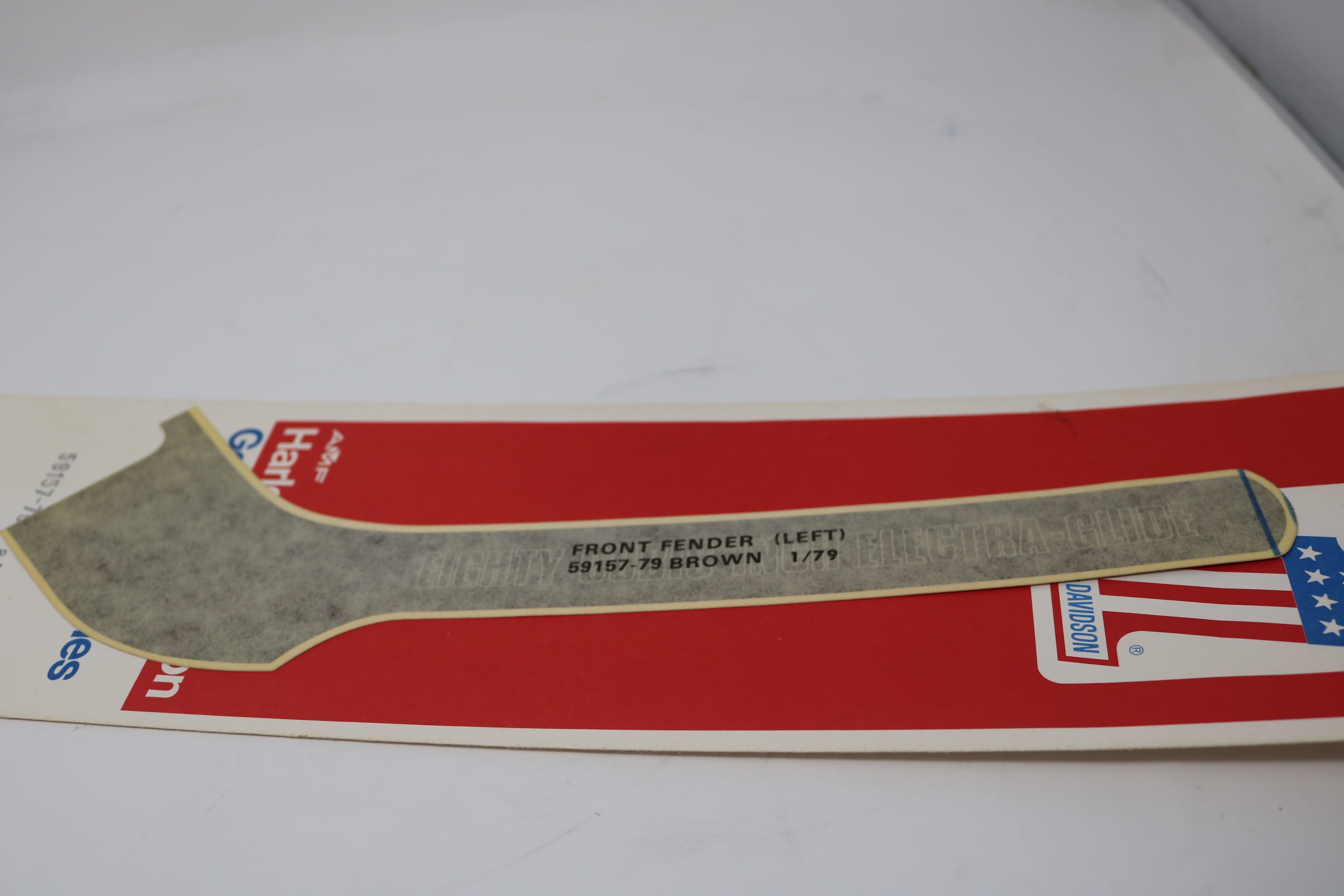 NEW OEM HARLEY 80CI 80 CUBIC INCH ELECTRA GLIDE LEFT FRONT FENDER DECAL ...