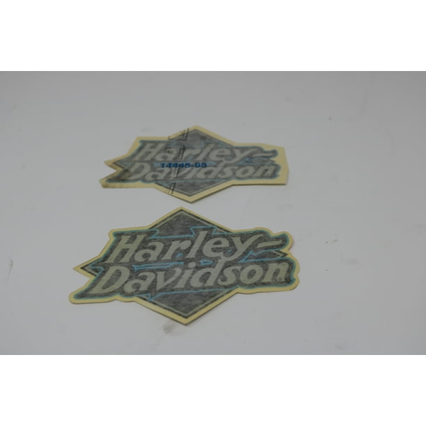 NEW OEM HARLEY SPORTSTER DYNA TOURING SOFTAIL GAS TANK DECALS PAIR ...