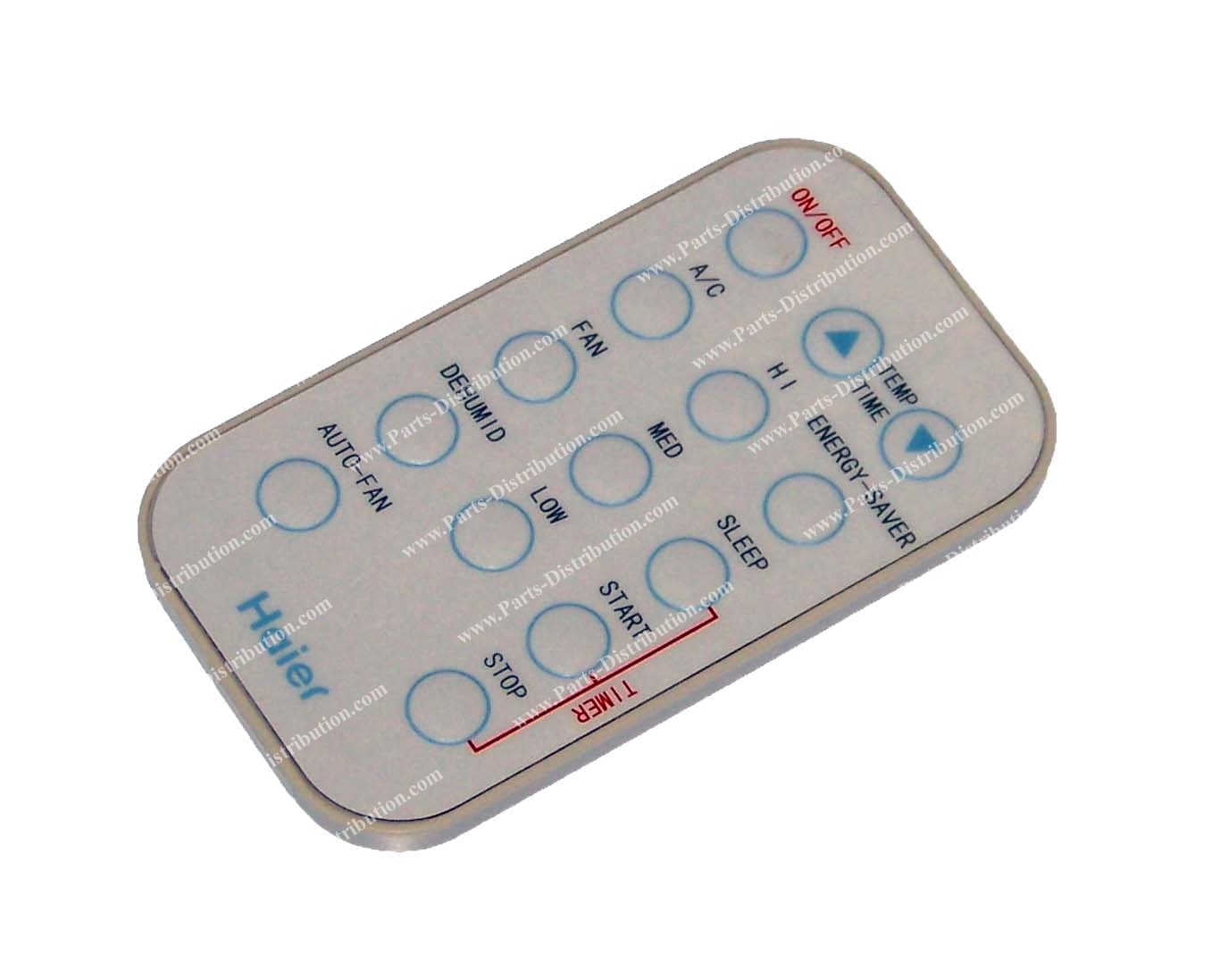 NEW OEM Haier Remote Control Originally Shipped With HWR10XC3 ...