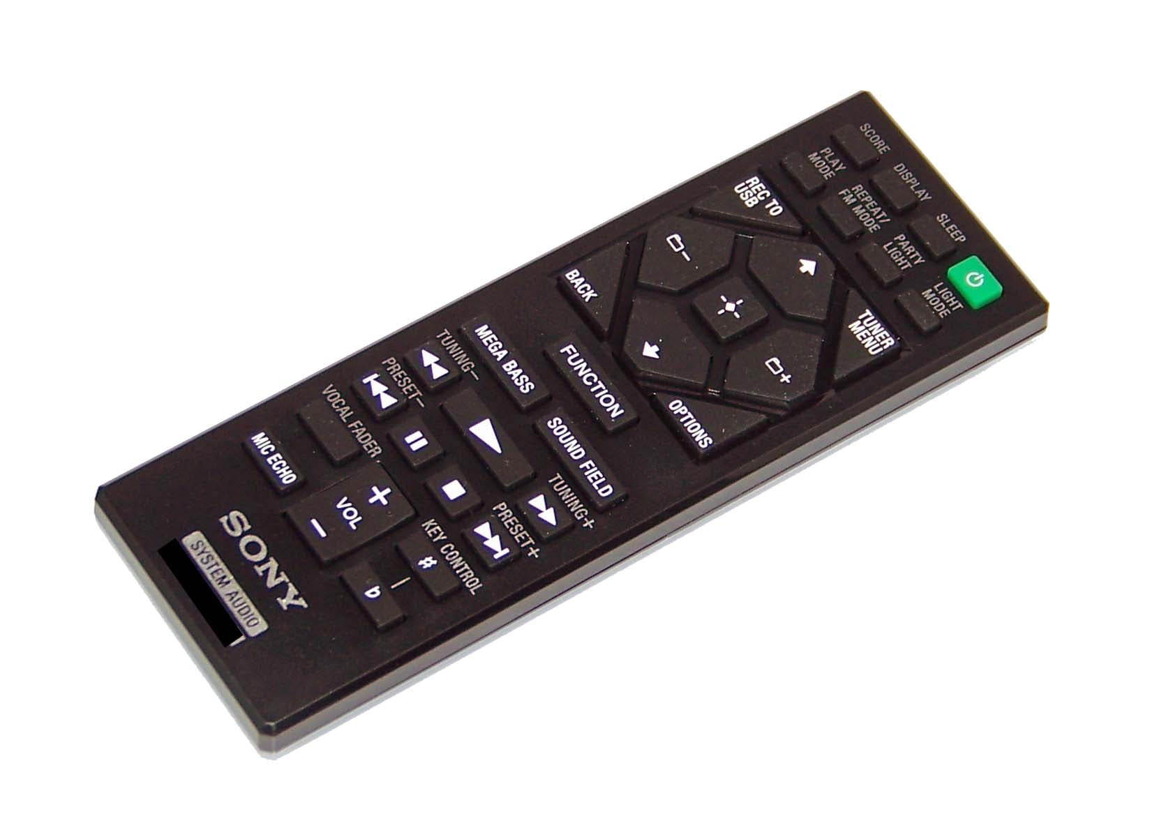 NEW OEM Sony Remote Control Originally Shipped With SHAKEX10, SHAKE-X10 ...