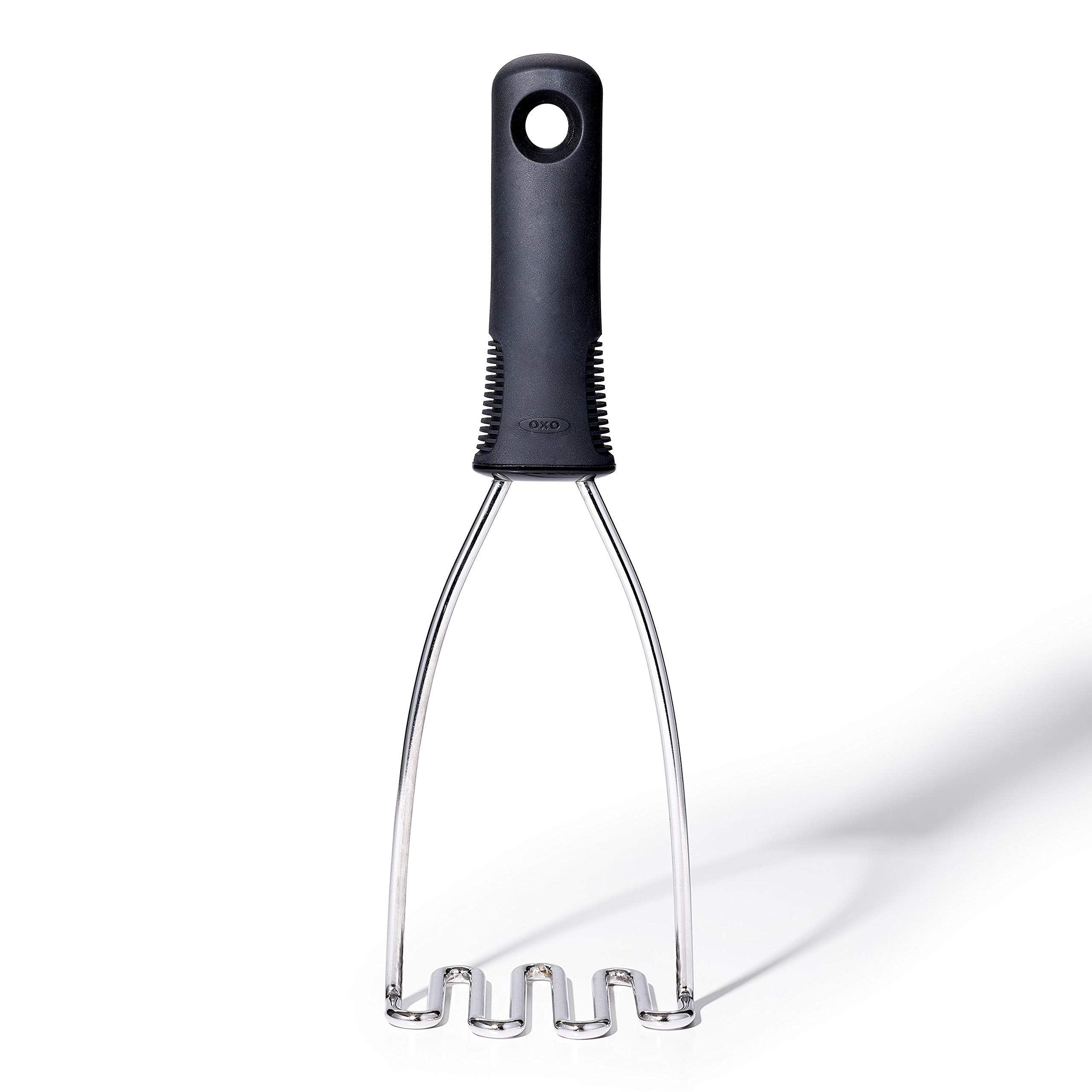 OXO Good Grips Stainless Steel Potato Masher, Soft Handle, Dishwasher ...