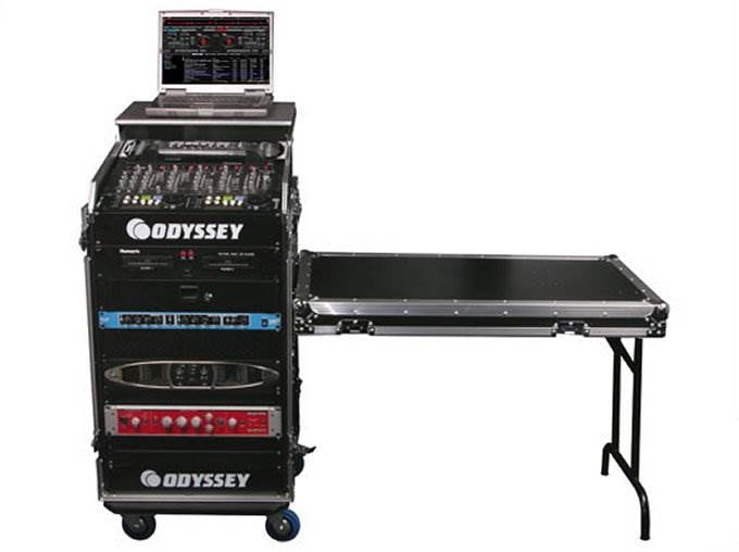 Odyssey Cases FZGS1116WDLX New Glide Style Ata Combo Case W/ Wheels ...